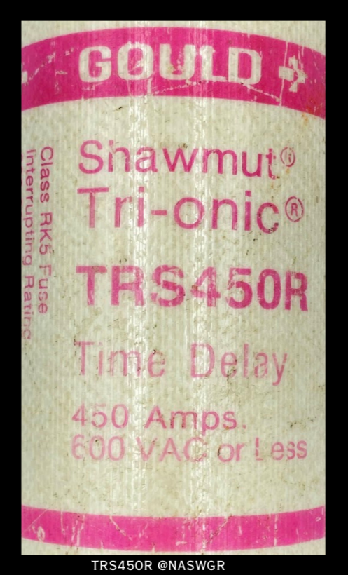 Gould Shawmut TRS450R Fuse - 450A/600V — North American Switchgear Store