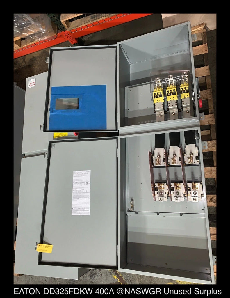 Eaton DD325FDKW Heavy Duty Double Door Safety Switch - 400A/240v/N12/3 — North American ...