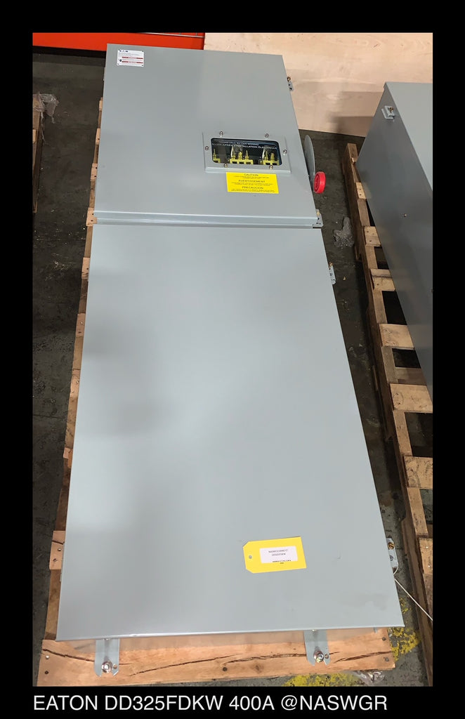 Eaton DD325FDKW Heavy Duty Double Door Safety Switch - 400A/240v/N12/3 — North American ...