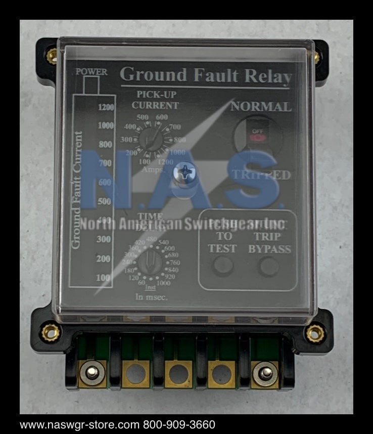 Eaton GFP 211-1200 Pringle Ground Fault Relay - 24vDC - Unused — North American Switchgear Store