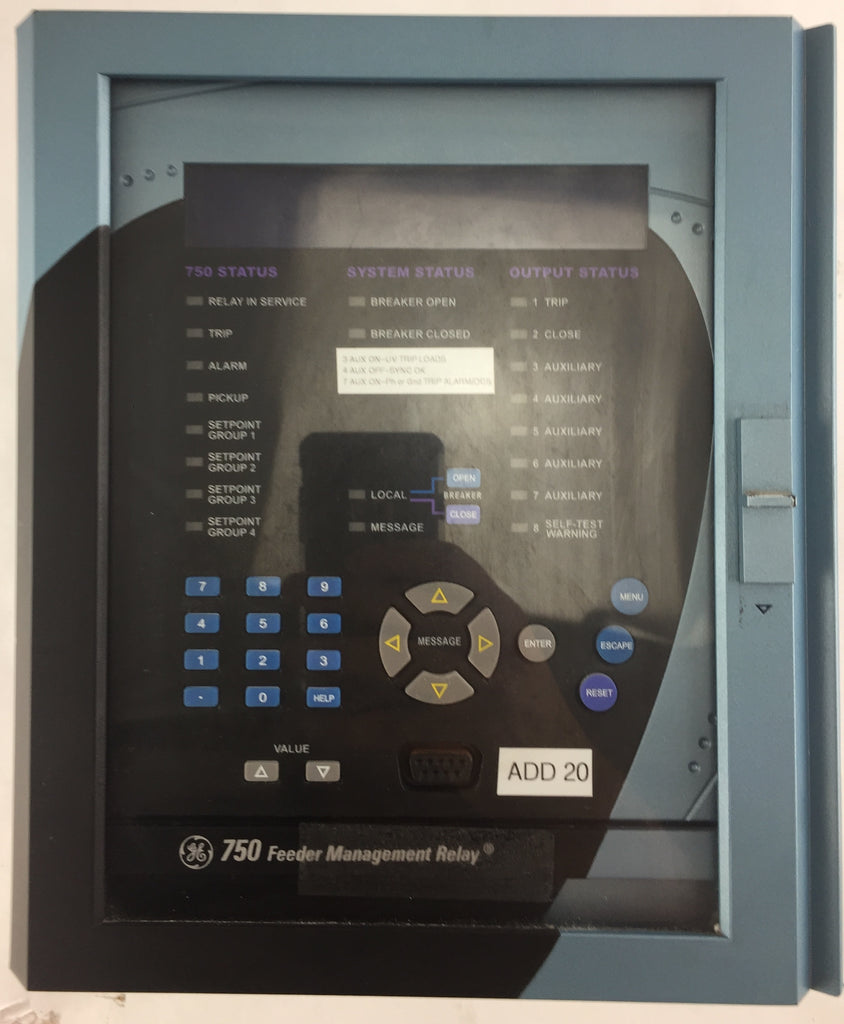 General Electric 750-P5-G5-S5-HI-A20-R-E Relay , GE SR750 — North American Switchgear Store