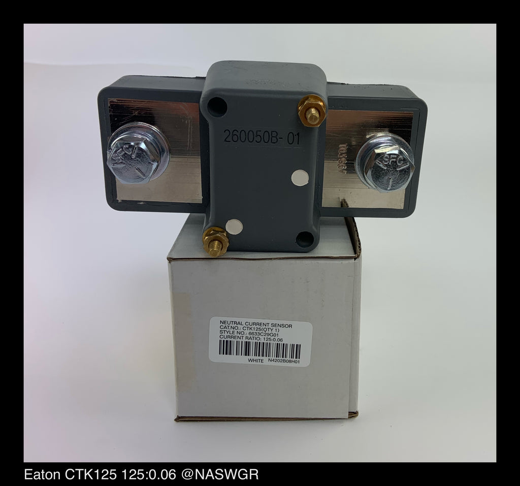 Eaton CTK125 Neutral Current Sensor - 125:0.06 - Unused Surplus — North American Switchgear Store