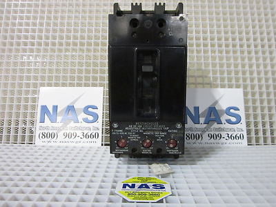 Westinghouse 454D676G18 F-Frame Molded Case Circuit Breaker - 100 Amp — North American ...