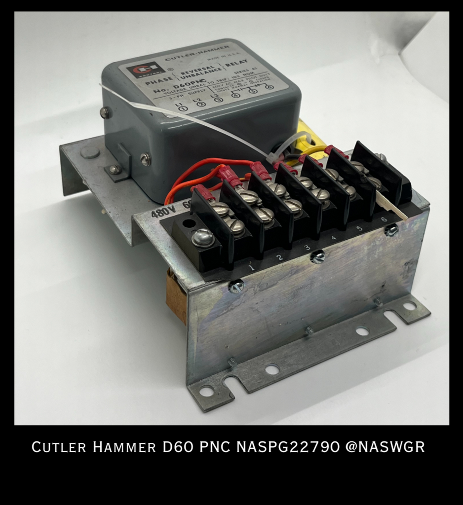 D60 PNC ~ Cutler-Hammer D60 PNC ~ Phase Reversal Unbalance Relay ...