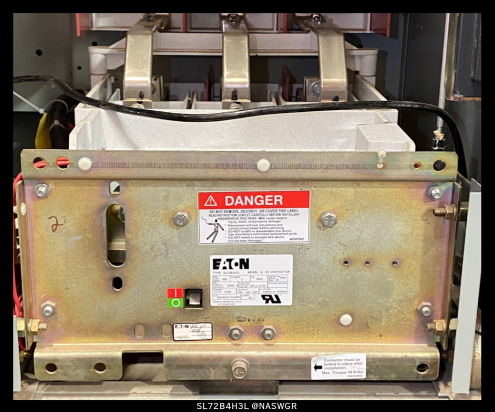 Eaton SL72B4H3L Model A AC Contactor - 400 Amp — North American ...