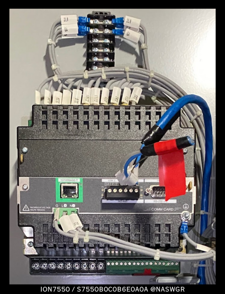 Square D PowerLogic ION7550, S7550B0C0B6E0A0A Advanced Meter — North ...