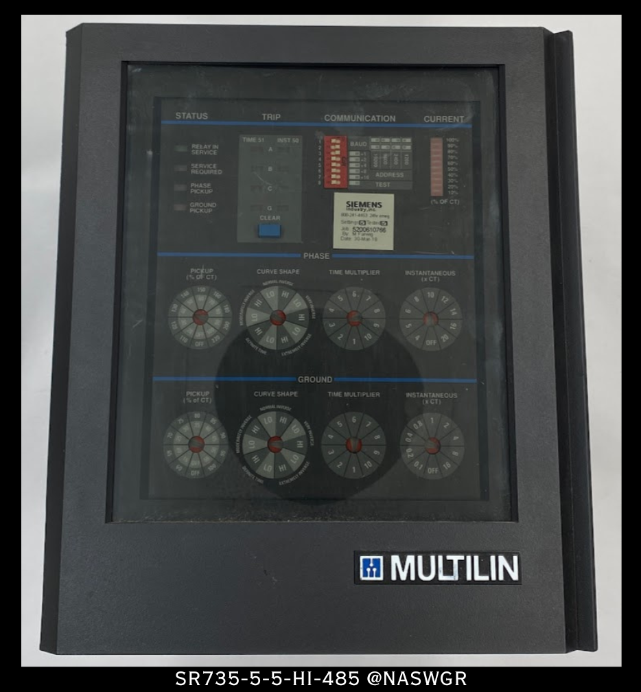 General Electric Multilin SR735 Feeder Protection Relay - SR735-5-5-HI ...