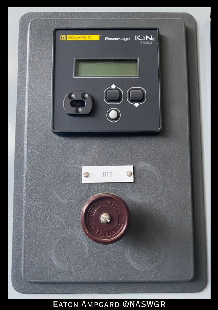 Eaton / Cutler Hammer Ampgard Medium Voltage Control Cell Section- 133 ...