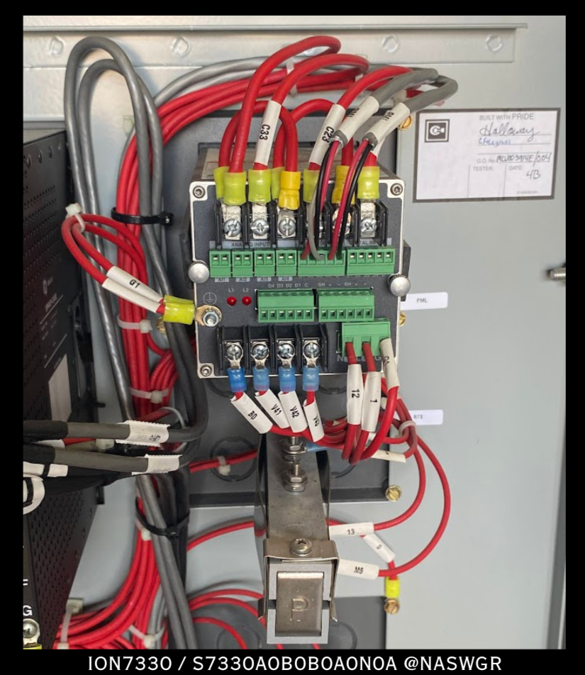 Square D PowerLogic ION7330, S7330A0B0B0A0N0A Advanced Power Meter ...