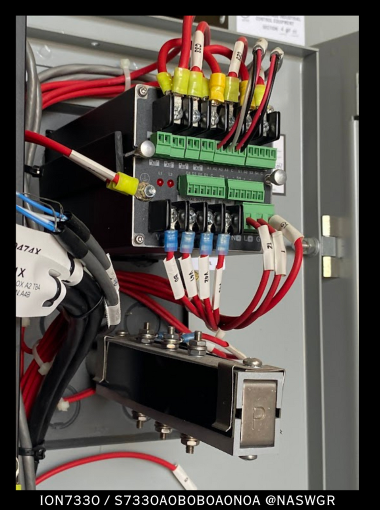 Square D PowerLogic ION7330, S7330A0B0B0A0N0A Advanced Power Meter ...