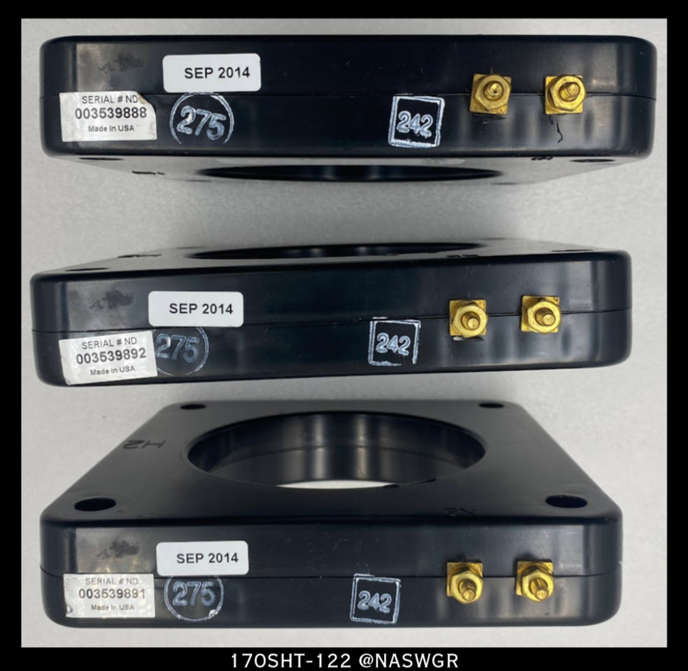 Instrument Transformers 170SHT-122 Current Transformer - 1200:5A - Unu ...