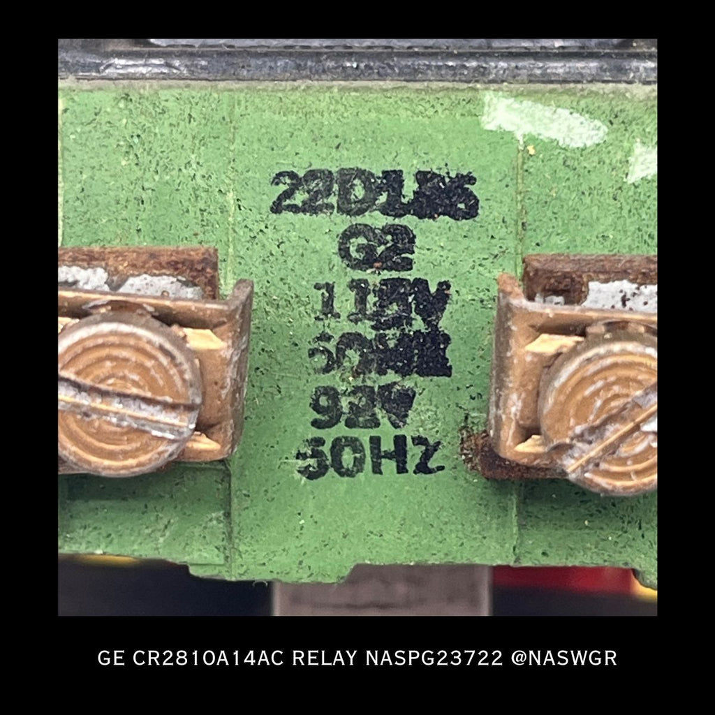 22D135G2 ~ GE CR2810A14AC Machine Tool Relay — North American ...