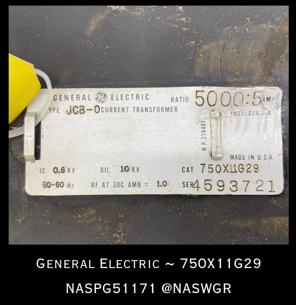 General Electric JCB-0, 750X11G29 Current Transformer - 5000:5 Amp — North American Switchgear Store
