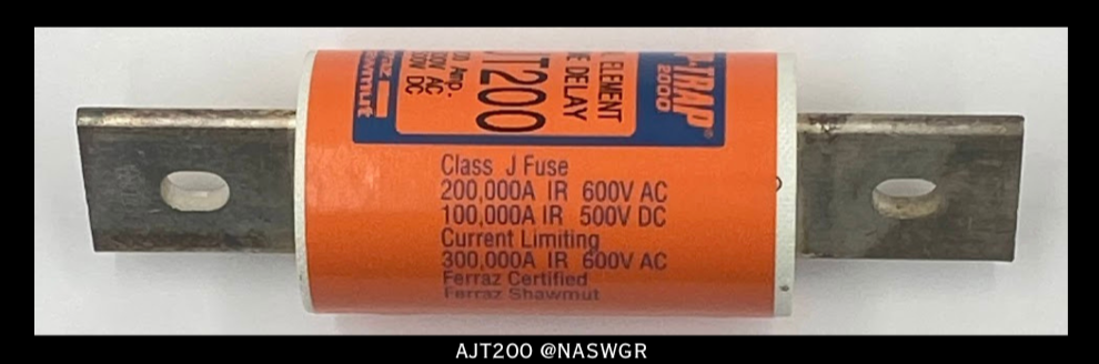 Ferraz Shawmut AJT200 Time Delay Fuse - 200A/600vAC - Unused — North ...