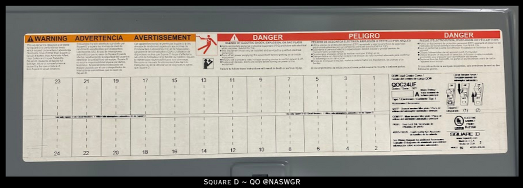 Square D QOC24UF QO Load Center Cover - NEMA 1 — North American ...