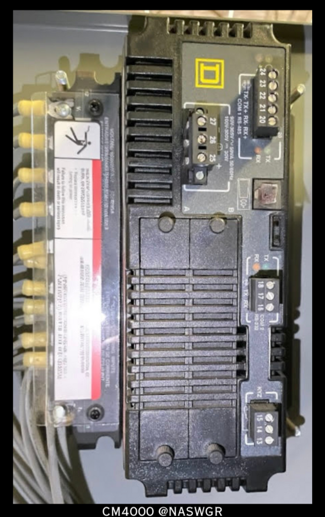 Square D CM4000 Power Logic System Circuit Monitor — North American ...