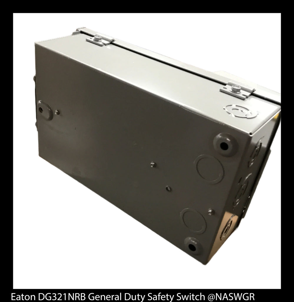 Eaton DG321NRB General Duty Safety Switch - 30A/240V/3P/N3R - Unused ...