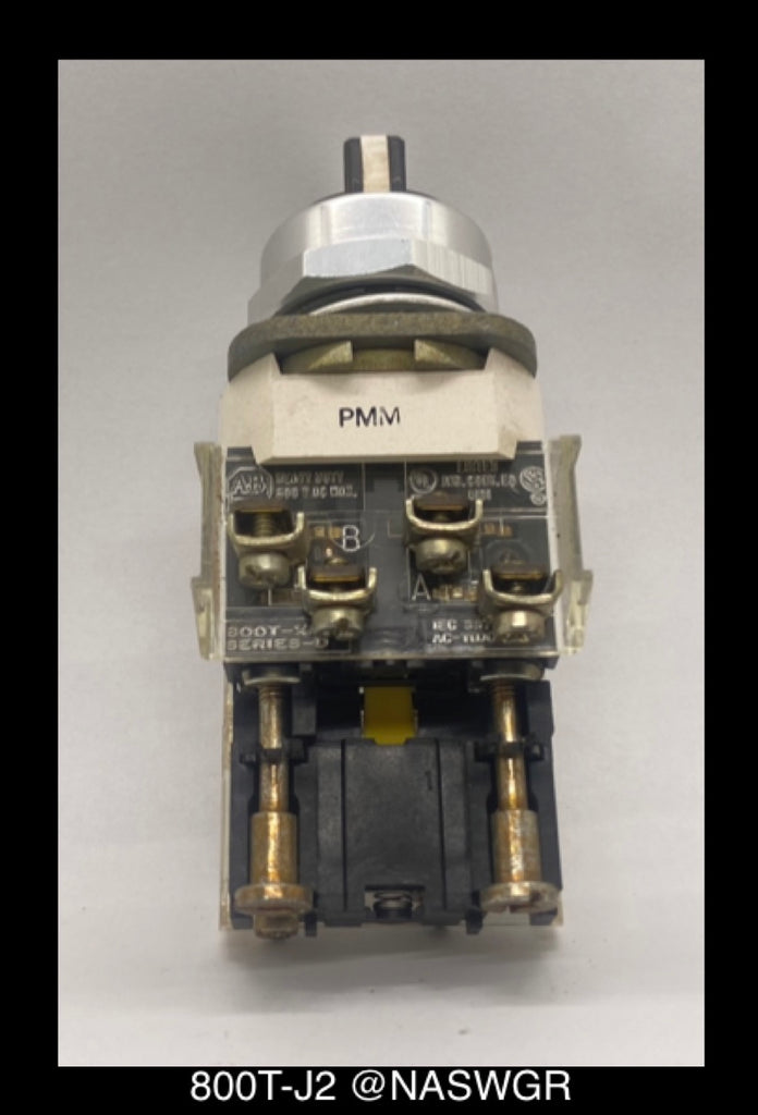 General Electric 800T-J2 HOA Switch — North American Switchgear Store