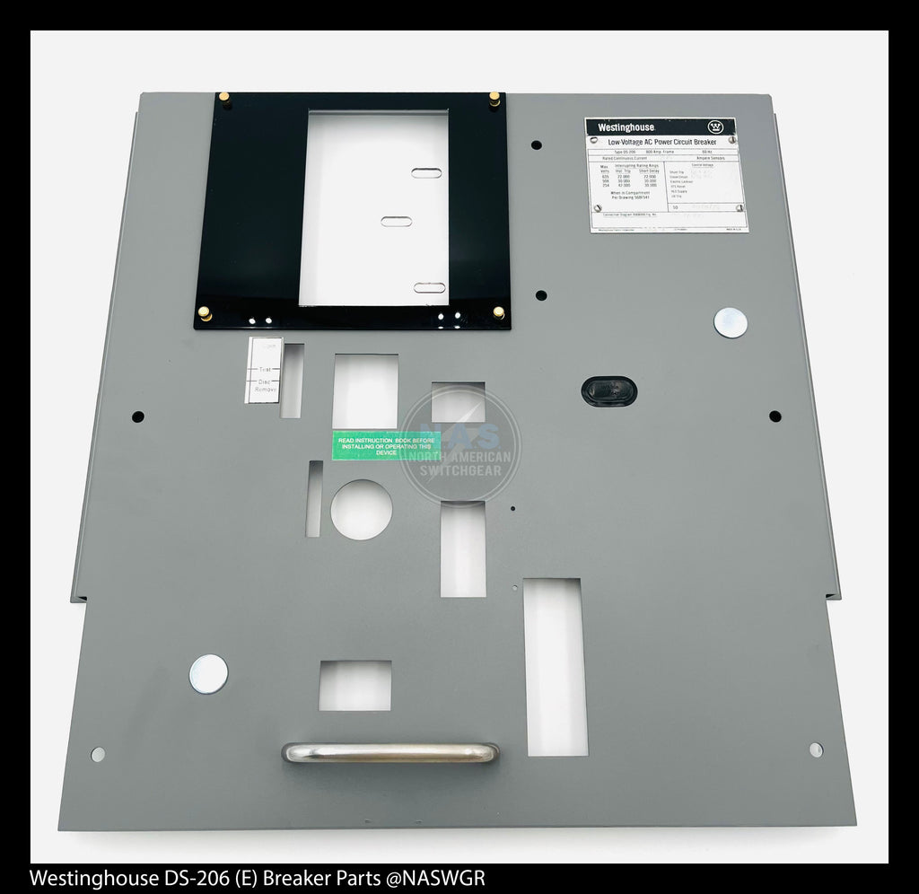 Westinghouse DS-206 (E) Breaker Front Covers for Amptector or Digitrip ...