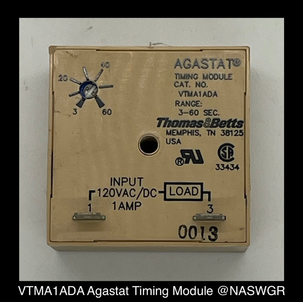 VTMA1ADA ~ Agastat VTMA1ADA Timing Module — North American Switchgear Store