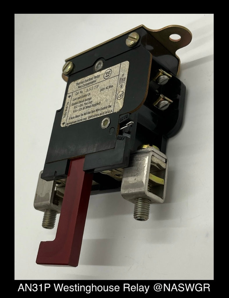 AN31P ~ Westinghouse AN31P Thermal Overload Relay — North American ...