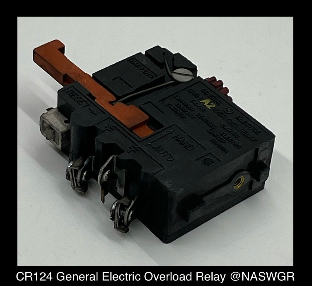 CR124 ~ General Electric CR124 Overload Relay — North American ...