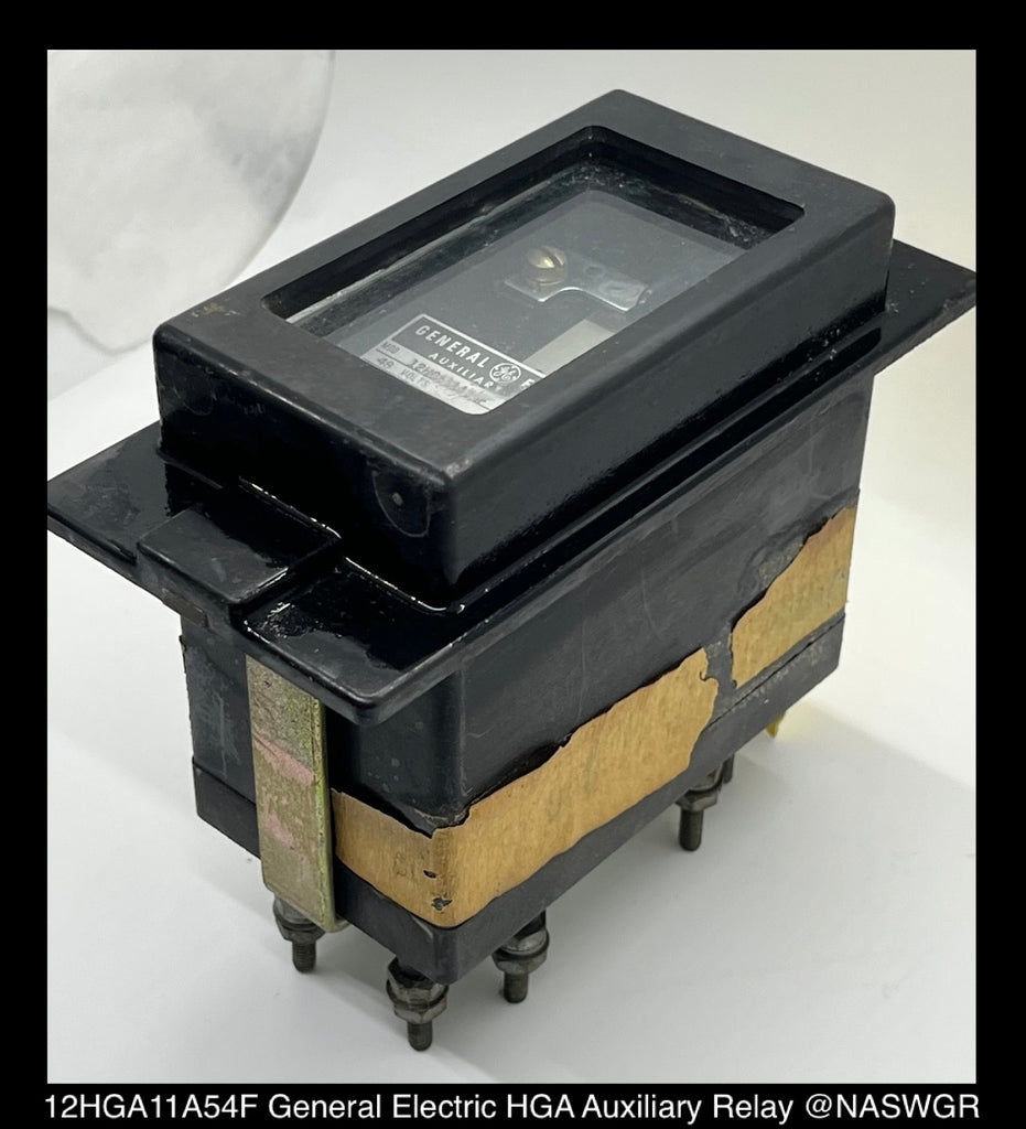 12HGA11A54F ~ General Electric 12HGA11A54F HGA Auxiliary Relay — North ...