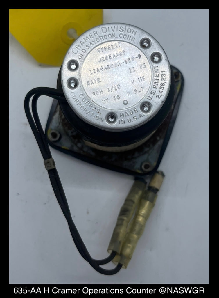 635-AA H ~ Cramer 635-AA H Operations Counter — North American ...
