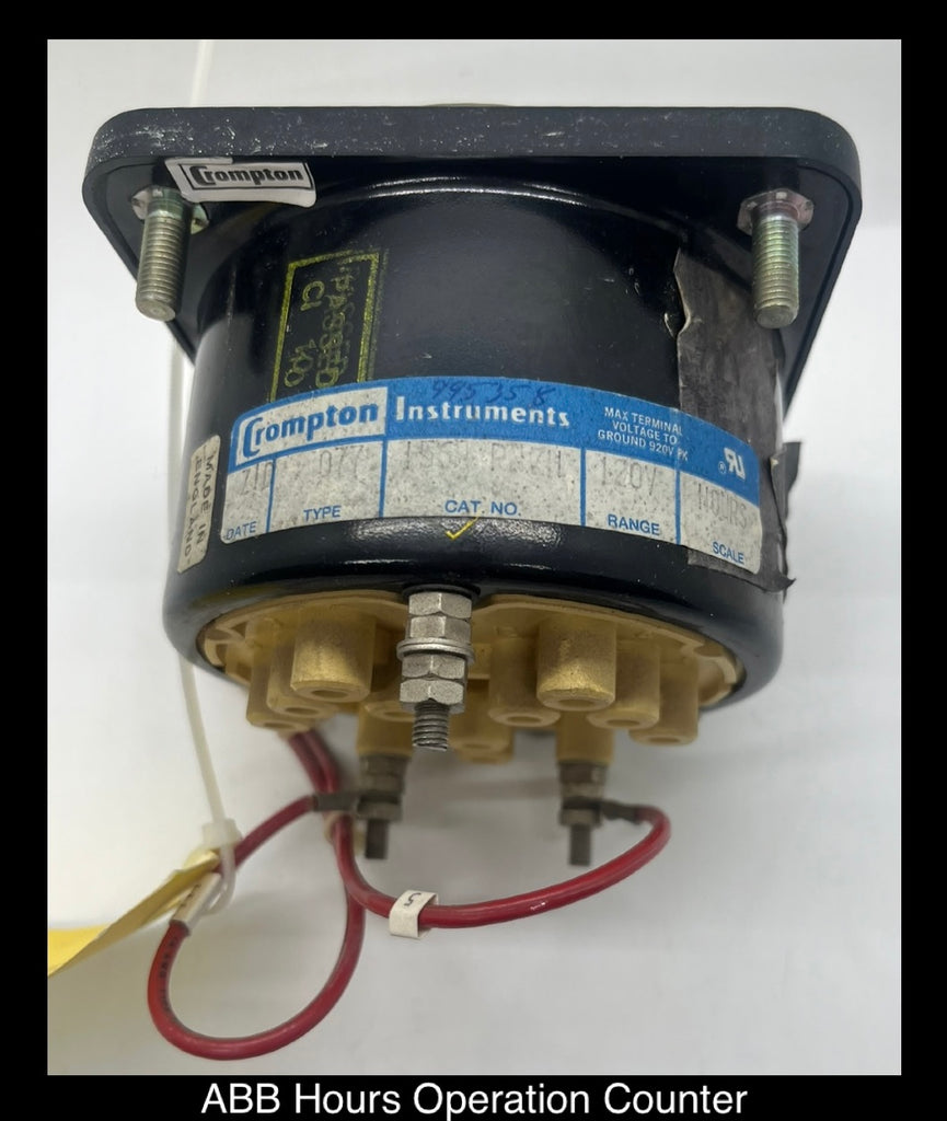 Hours Operation Counter ABB — North American Switchgear Store