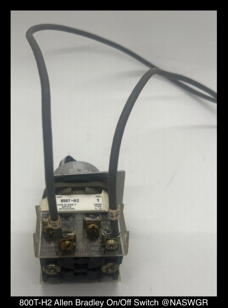 Allen Bradley 800T-H2 On/Off Switch — North American Switchgear Store