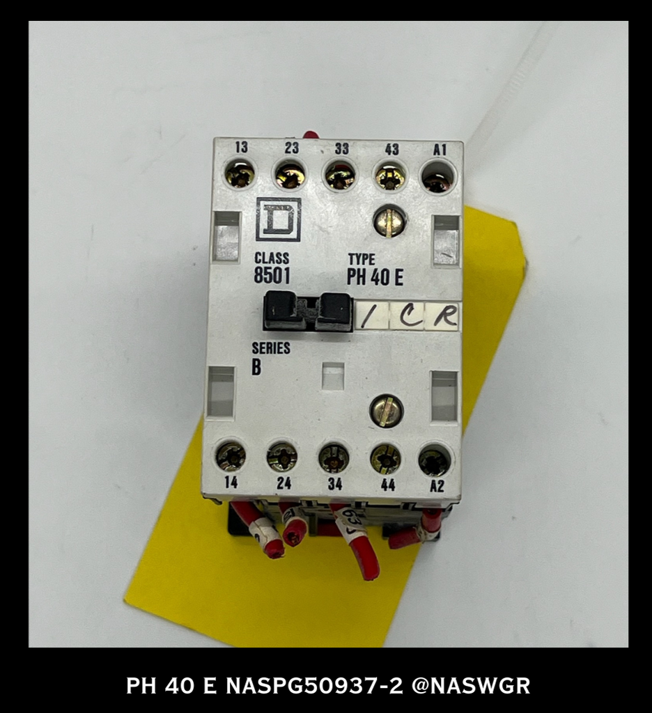 PH 40 E Square D Relay - Basic Contactor Relay — North American ...