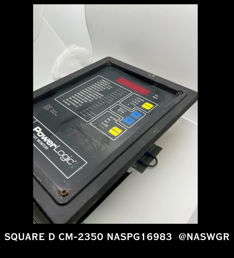 CM-2350 ~ Square D CM-2350 Power Logic Circuit Monitor — North American ...