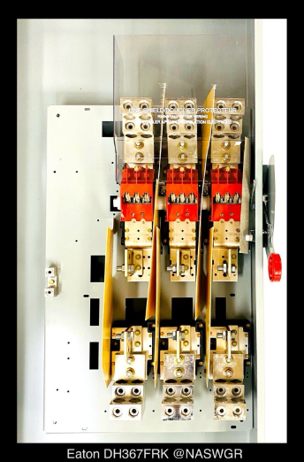 Eaton DH367FRK Heavy Duty Safety Switch - 800A/600V/3P/N3R - Unused ...