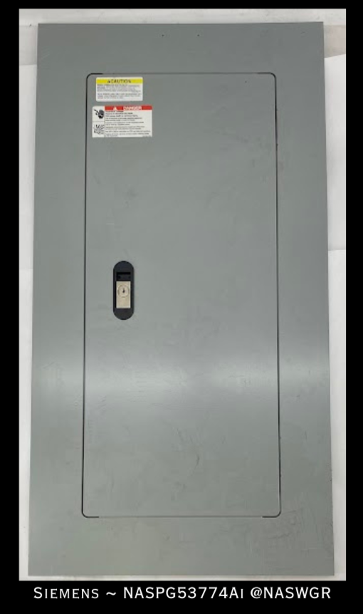 Siemens S38B P1 Panelboard Enclosure Cover - NEMA 1 — North American ...