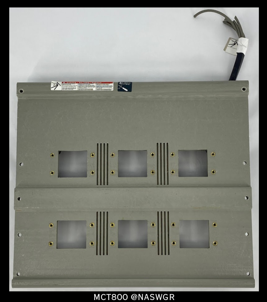 Square D MCT800 Current Transformer (3) On Bracket - 800:5 — North ...