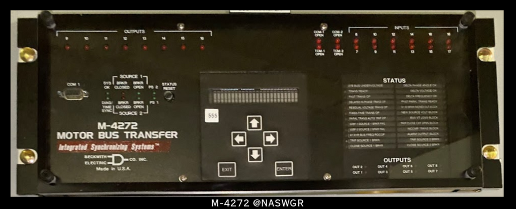 Beckwith Electric M-4272 Motor Bus Transfer System — North American ...