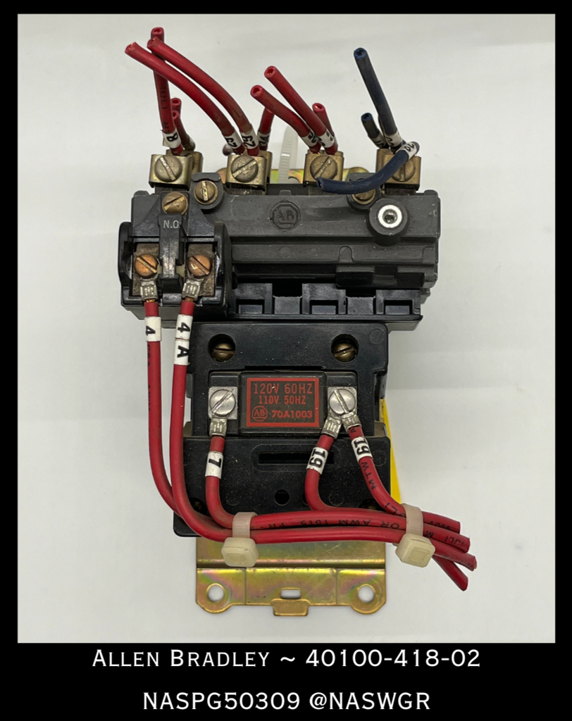 40100-418-02 - Allen Bradley 40100-418-02 - RELAY — North American ...