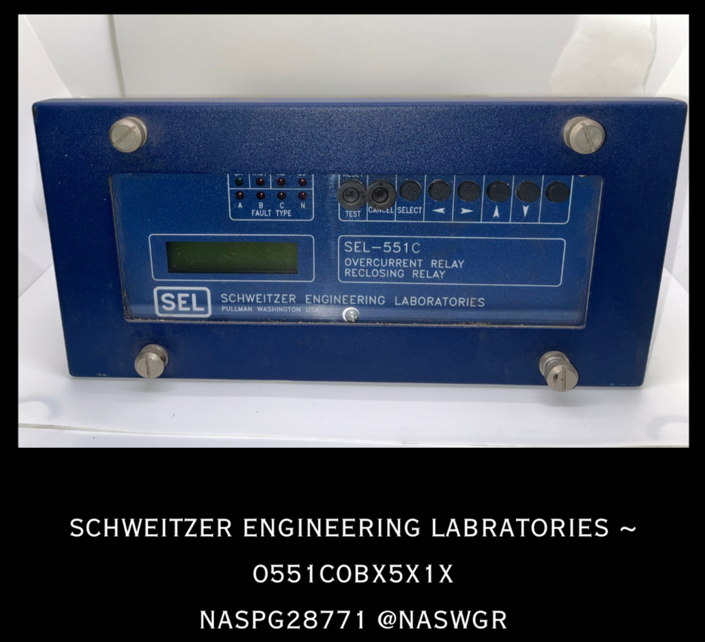 0551C0BX5X1X ~ Schweitzer Engineering Laboratories SEL-0551C0BX5X1X Re ...