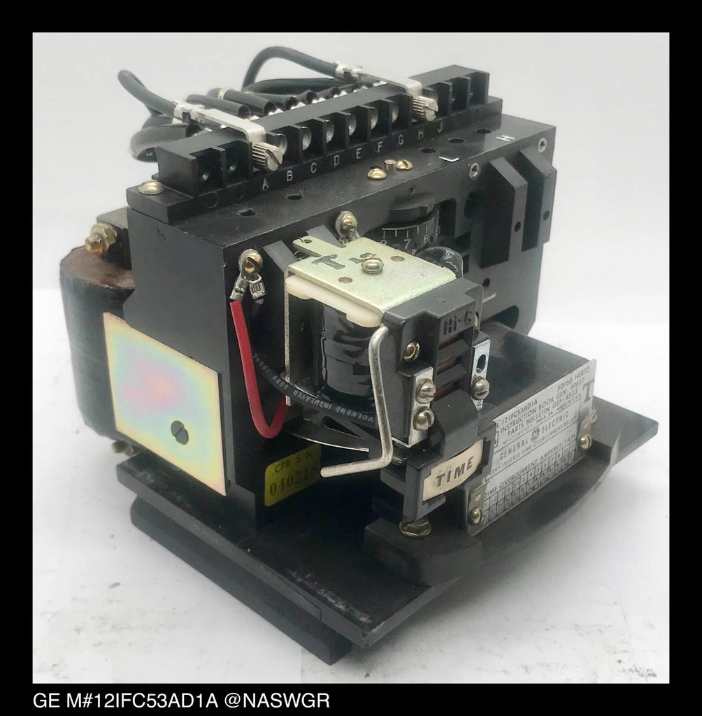 GE 12IFC53AD1A Overcurrent Relay - 1/12 Amp — North American Switchgear ...