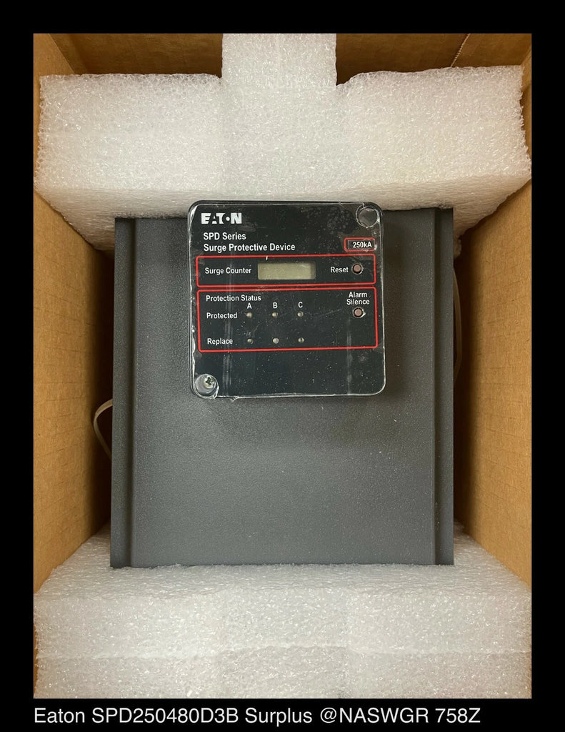 Eaton SPD250480D3B SPD Series Surge Protection Device (Display Only) 6 ...