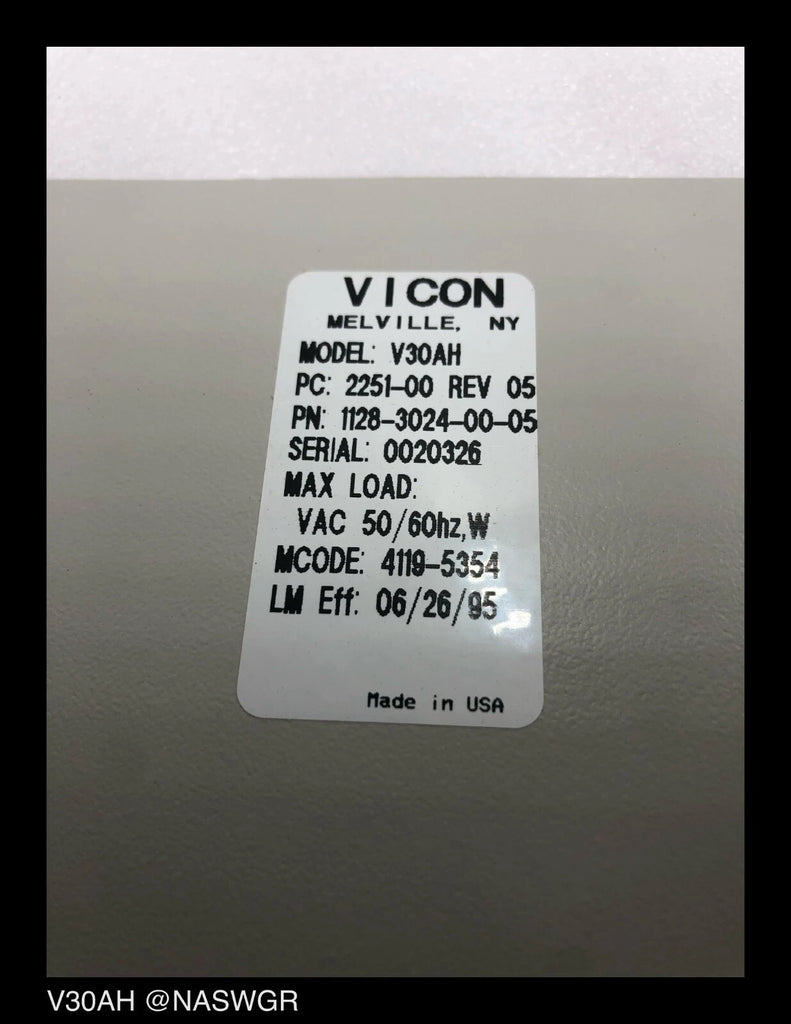 Vicon V30AH Mount - Unused Surplus — North American Switchgear Store