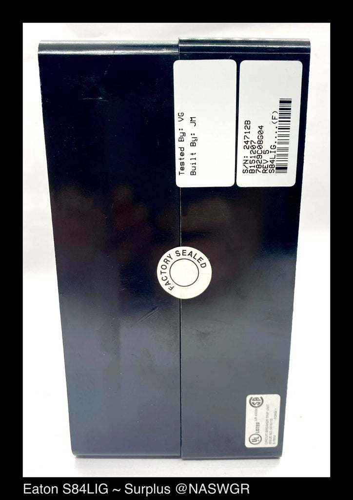 Eaton DIGITRIP RMS 810 S84LIG S# 7829C08G04 Trip Unit — North American ...