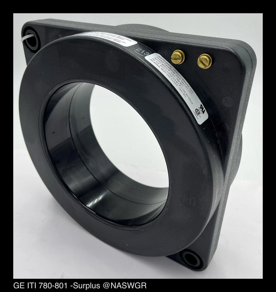 GE ITI 780-801 Current Transformer - 800:5 Ratio - Surplus — North ...