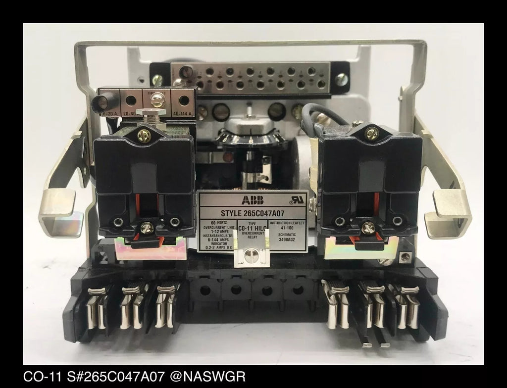 ABB CO11H1111N Overcurrent Relay - 1/12 Amps — North American ...
