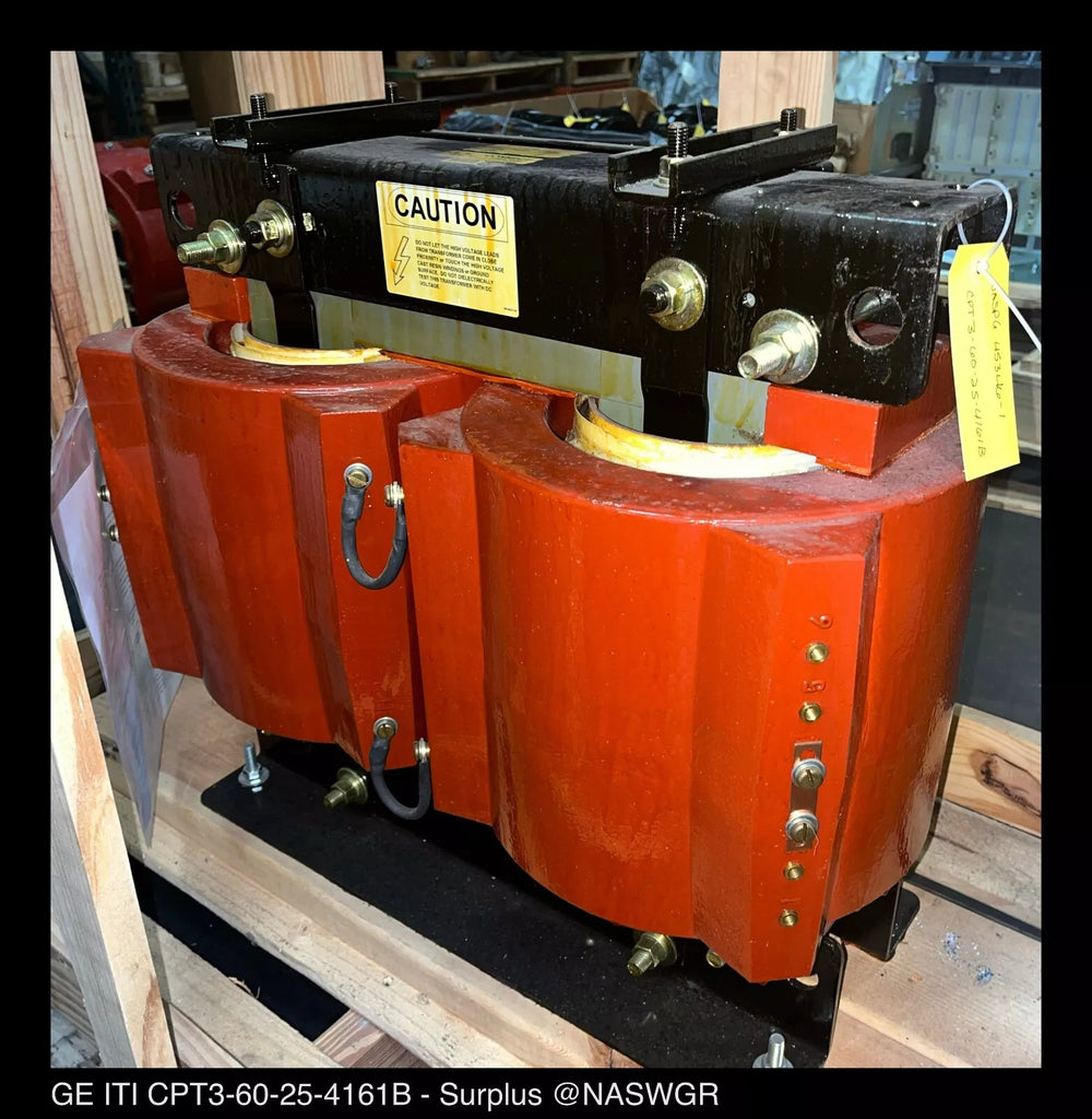 GE ITI CPT3-60-25-4161B Control Power Transformer - Shelf Surplus 25KV ...