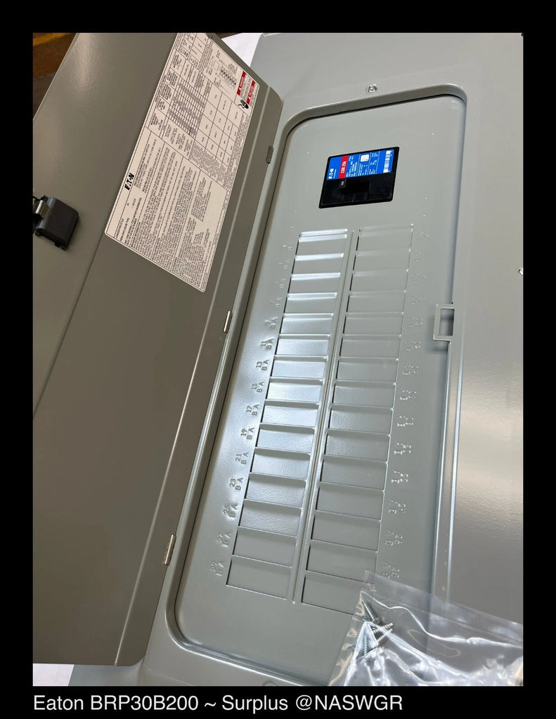 Eaton BRP30B200 200A BR Main Breaker Load Center - Surplus — North ...