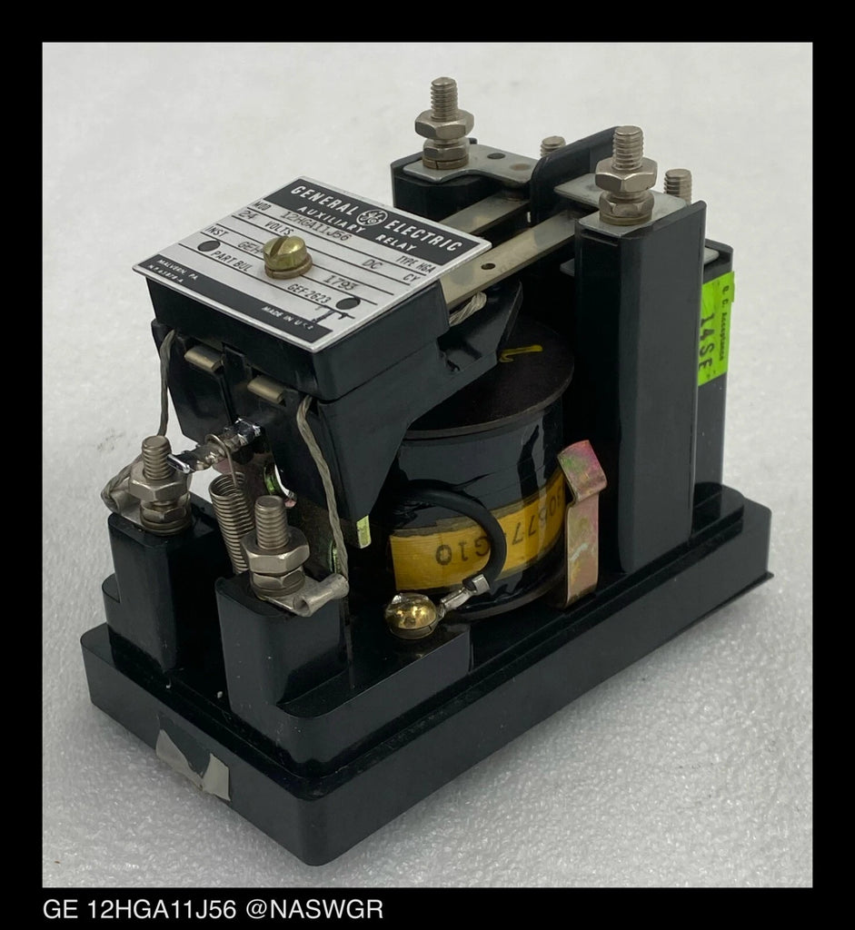 12HGA11J56 - General Electric 12HGA11J56 HGA Auxiliary Relay — North ...