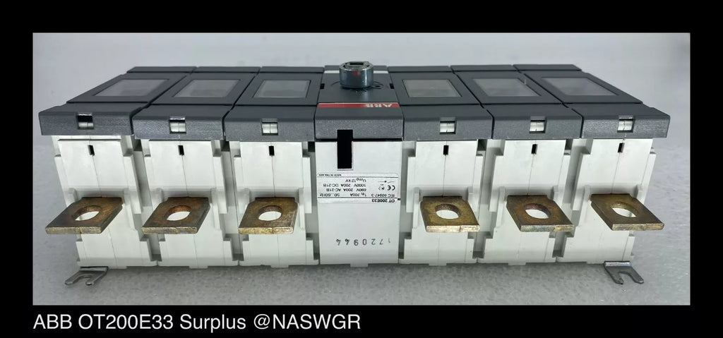 ABB OT200E Open Disconnects SWITCHLINE Series Item# OT200E33 - Disconn ...