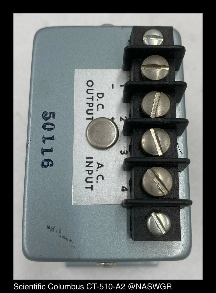 SCIENTIFIC COLUMBUS CT-510-A2 Exceltronic Current Transducer — North ...
