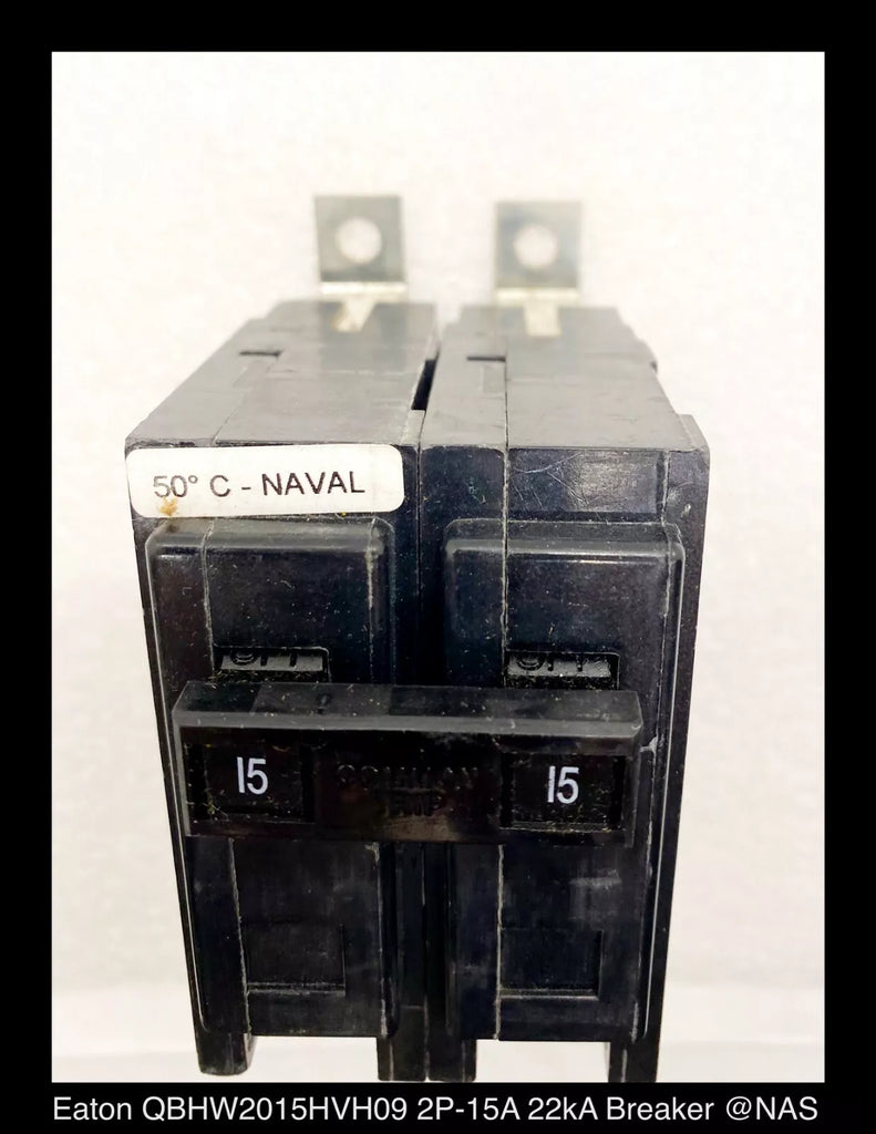 Eaton QBHW2015VH09 Molded Case Circuit Breaker - 15 Amp - Unused Surpl ...